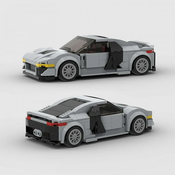Racing Car City Speed Champions Sports Model Building Blocks MOC Bricks ...
