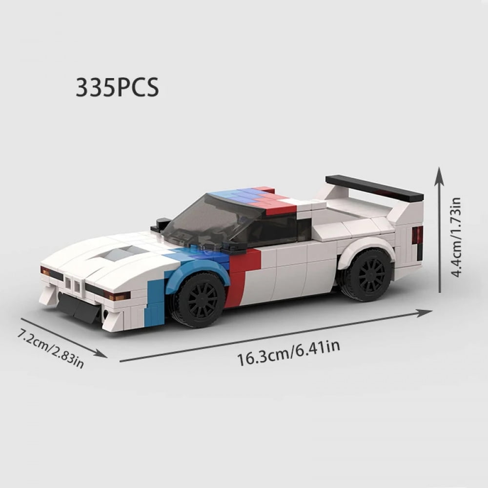 Racing Car Classic City Speed Champions Sports Building Blocks MOC ...