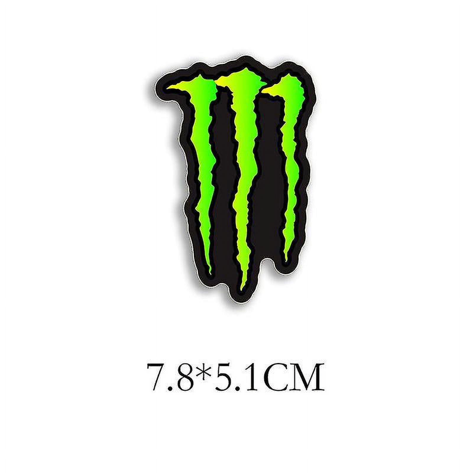 Racing Car Motorcycle Monster Energy Stickers Helmet Decals compatible ...