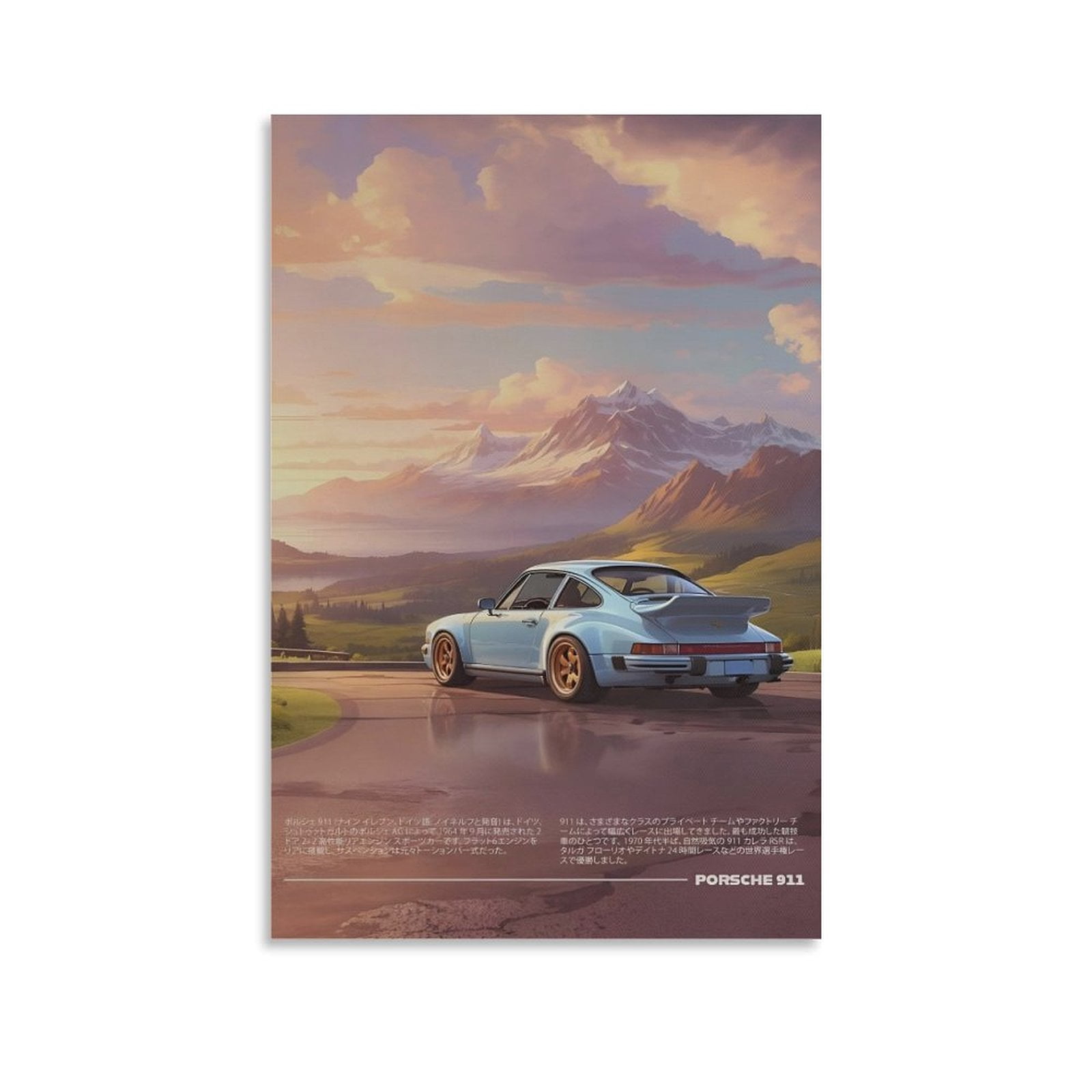 Racing Car Poster (56) Posters Art Print Wall Photo Paint Poster ...