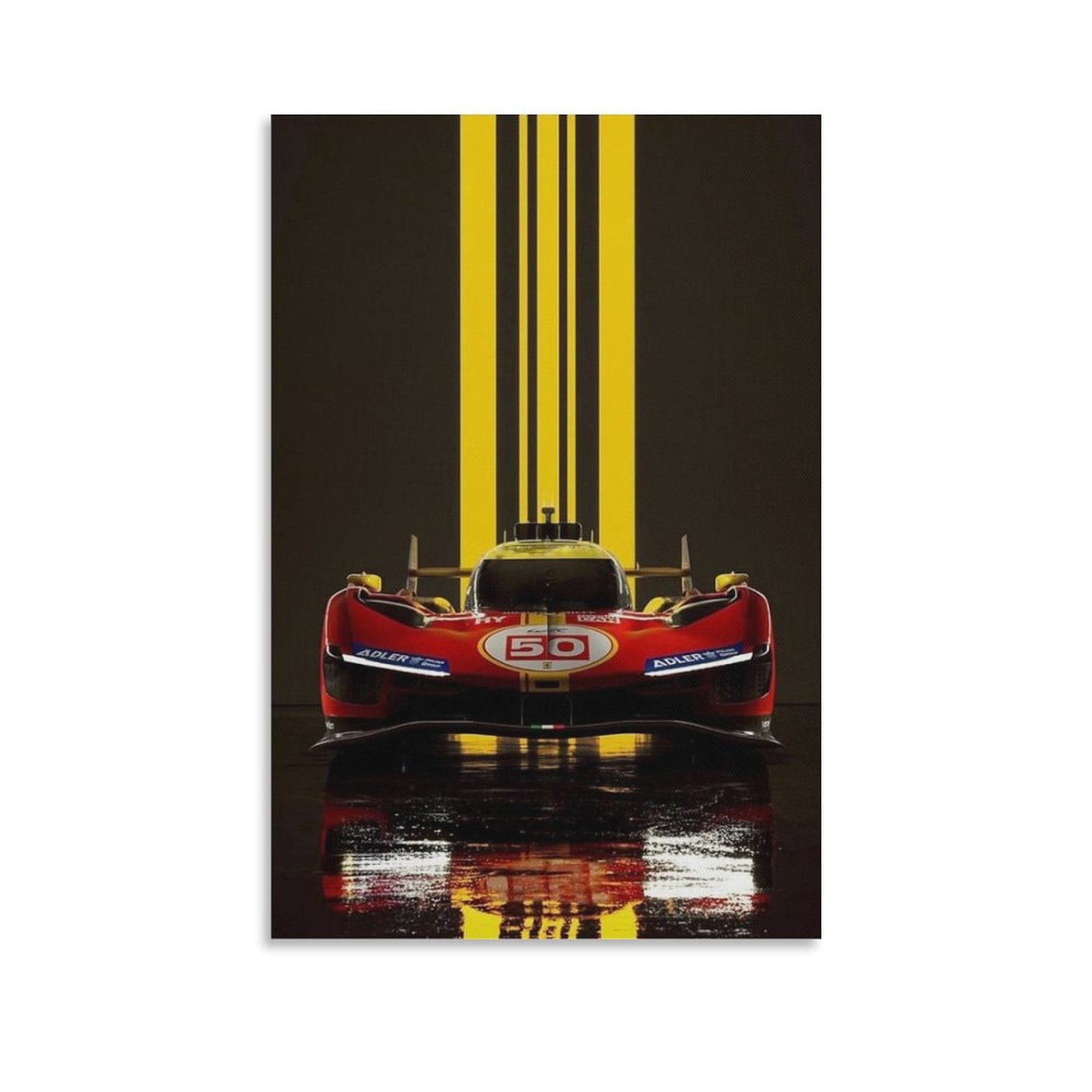 Racing Car Poster (77) Room Aesthetic Poster Print Art Wall Painting ...