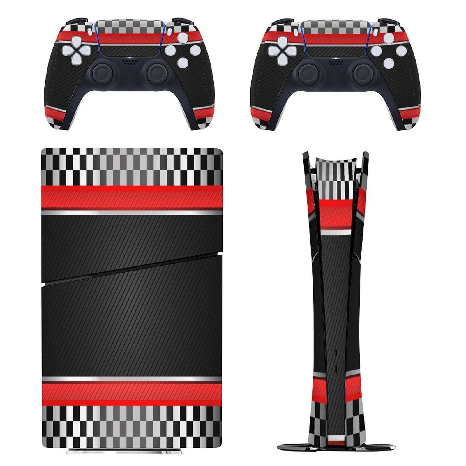 Racing Car Theme PS5/PS5 Pro/PS5 Slim Digital Disc Skin Sticker For ...