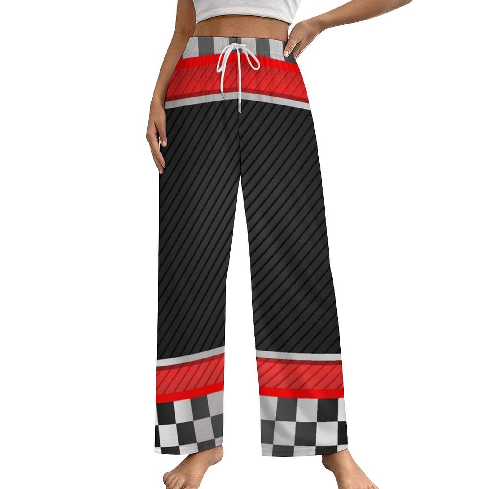 Racing Car Theme Women's Pajamas Pajama Pants Women's Sleepwear Lounge ...