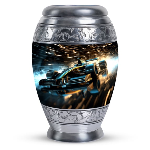 Racing Car Urn Adult Human Ashes - Funeral Urns For Human Ashes Large ...