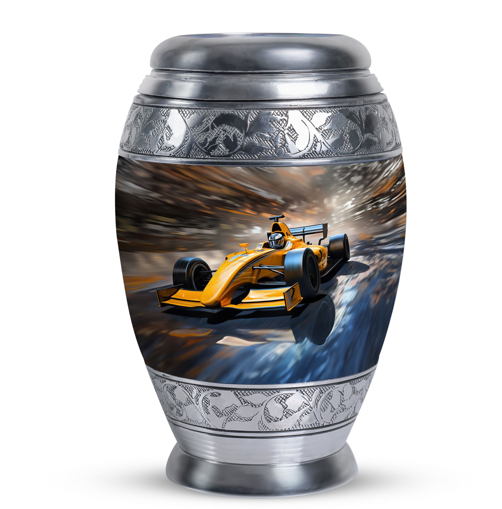 Racing Car Urn For Funeral - Tiny Urns - Decorative Urns For Ashes ...