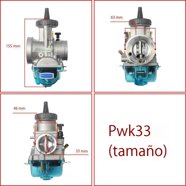 Universal PWK 28mm 30mm 32mm 34mm Carburetor Motorcycle Black Mikuni ...