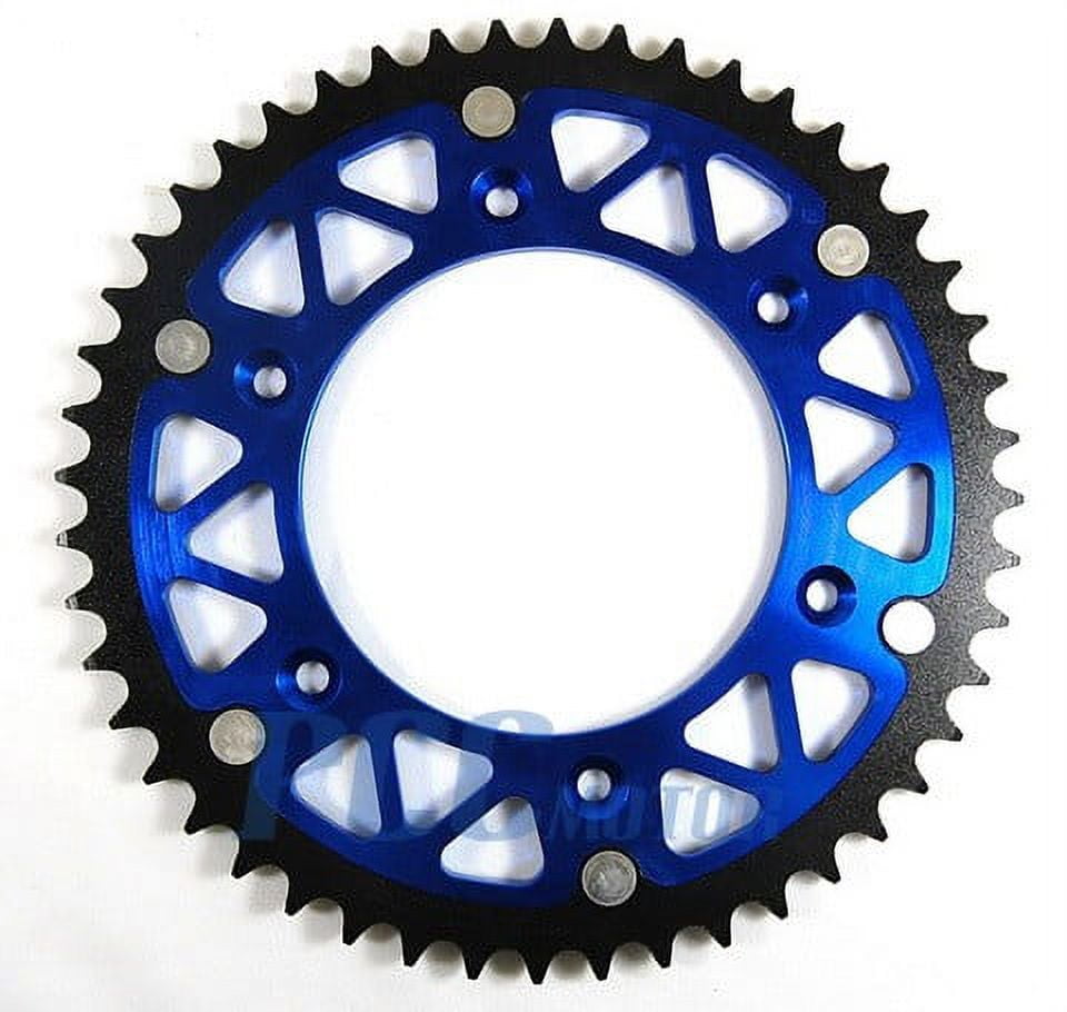 Racing Chain Sprocket CNC Aluminum 51 tooth YZ125 YZ250 YZ250F YZ450 ...
