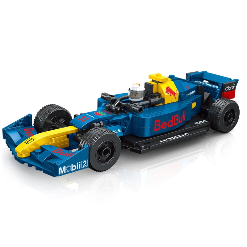 Racing City Speed Champion F1 Building Blocks Vehicle Set FIA Classic ...