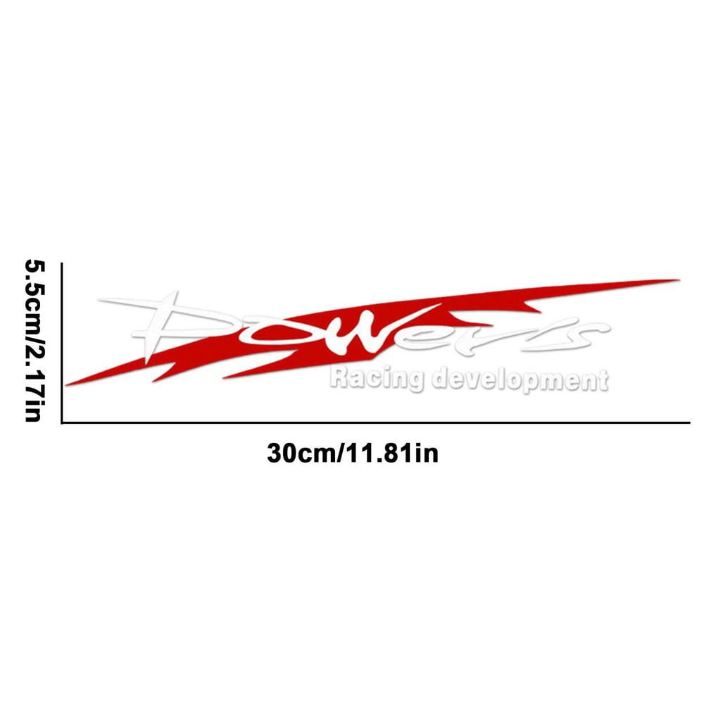 Racing Development Car Sticker Personality Trend Power's Racing Sports ...