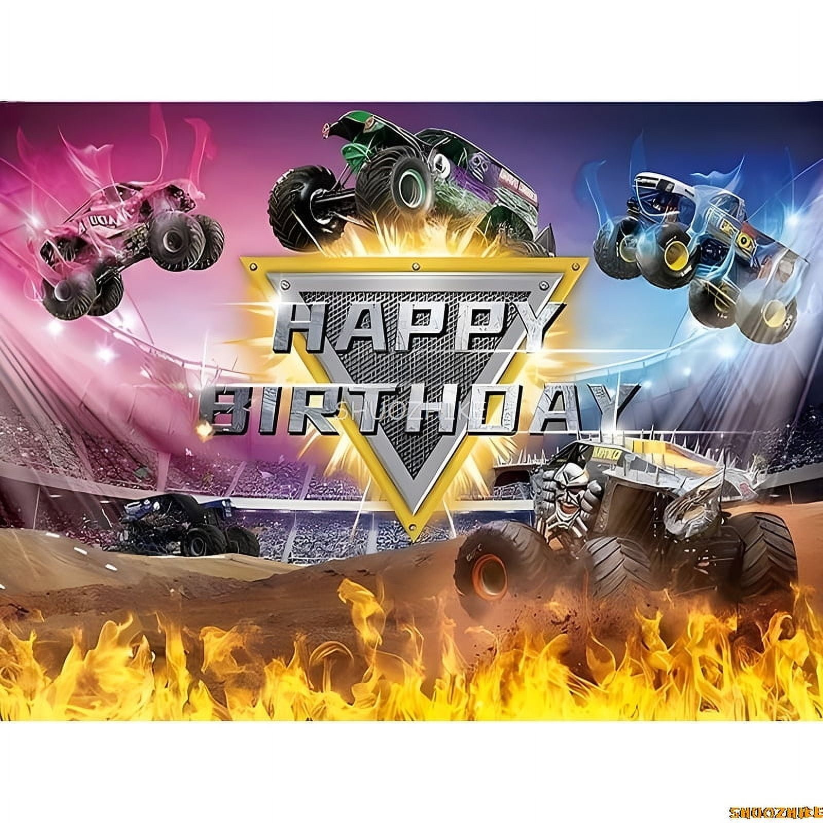 Racing Drift Party Photography Backdrop Sports Night View City Memorial ...