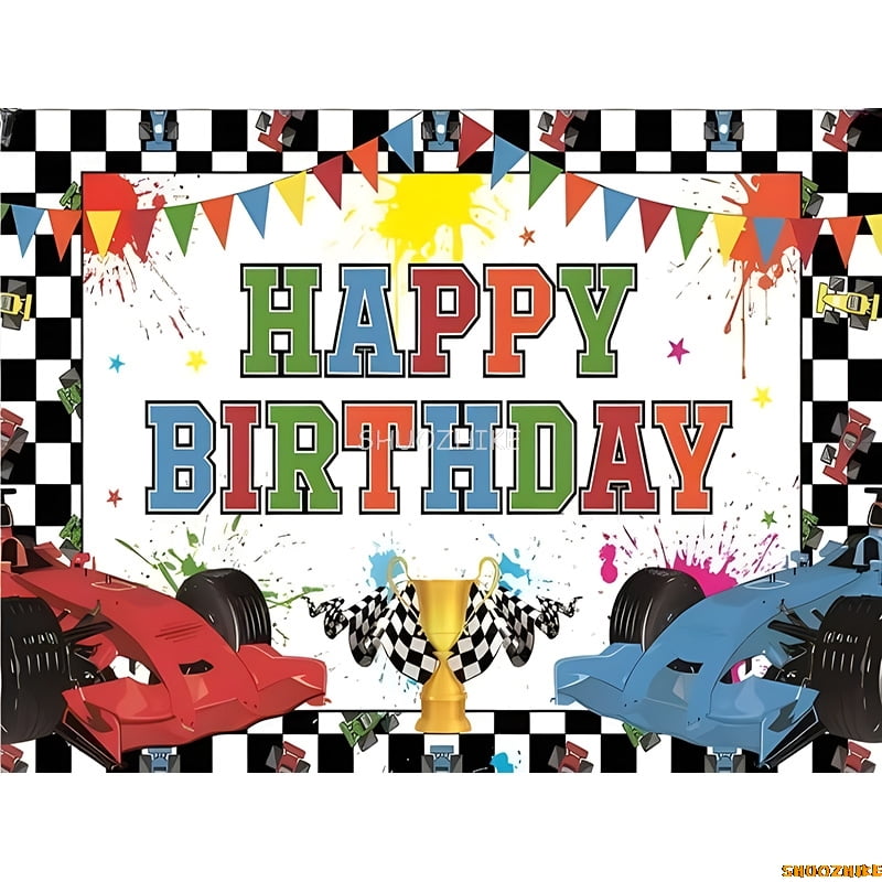 Racing Drift Party Photography Backdrop Sports Night View City Memorial ...