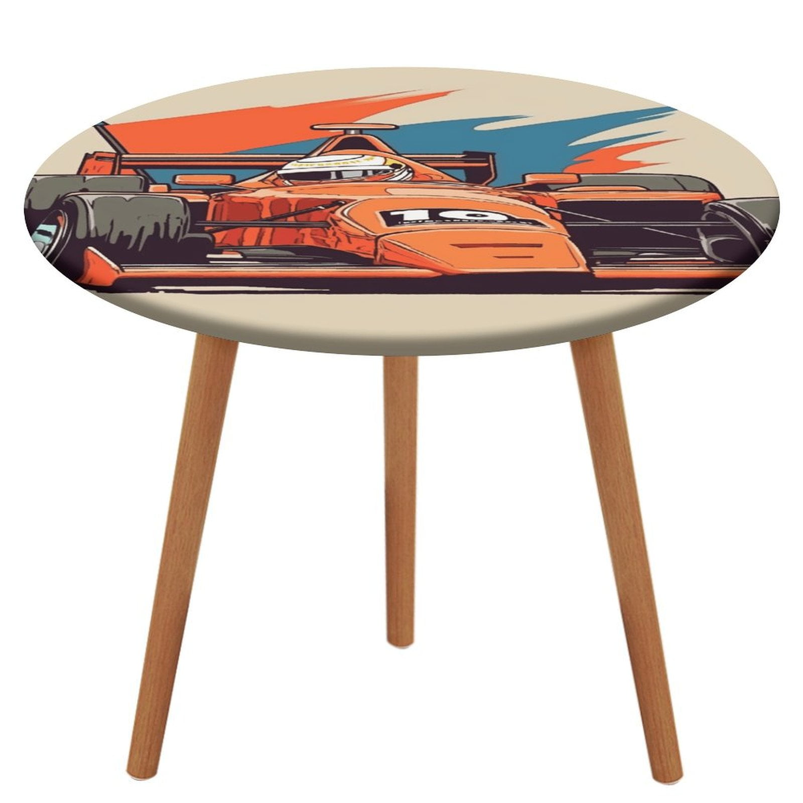 Racing And Flag Fitted Table Cover - Waterproof Elastic Edged Tablecloth Wipeable Table Cloth ...