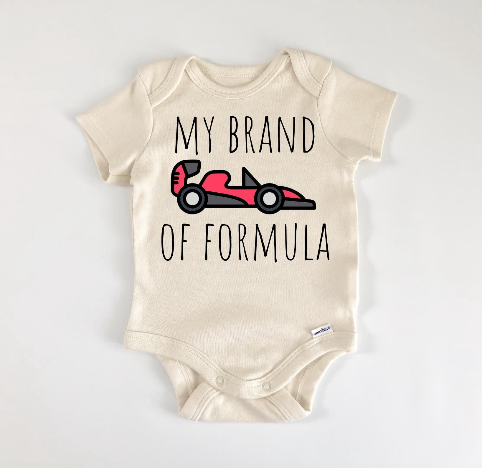 Racing Formula - Baby Boy Girl Clothes Infant Bodysuit Funny Cute ...