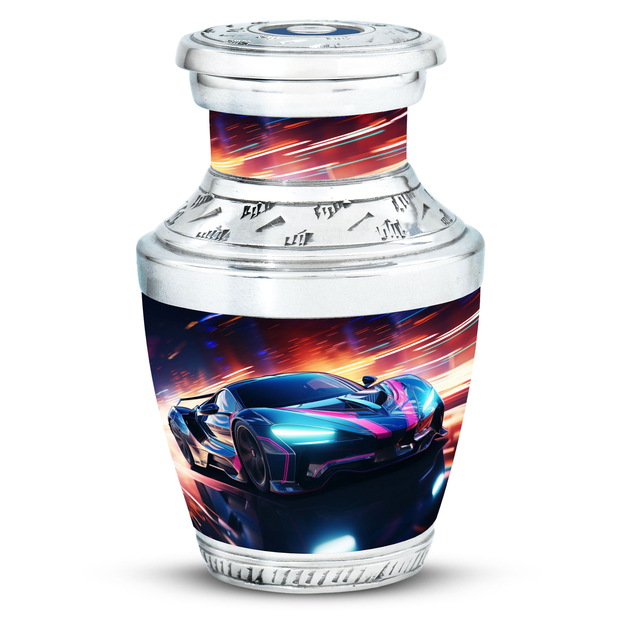 Racing Formula Car in Motion Serenity's Seed - Small Urn for Human ...