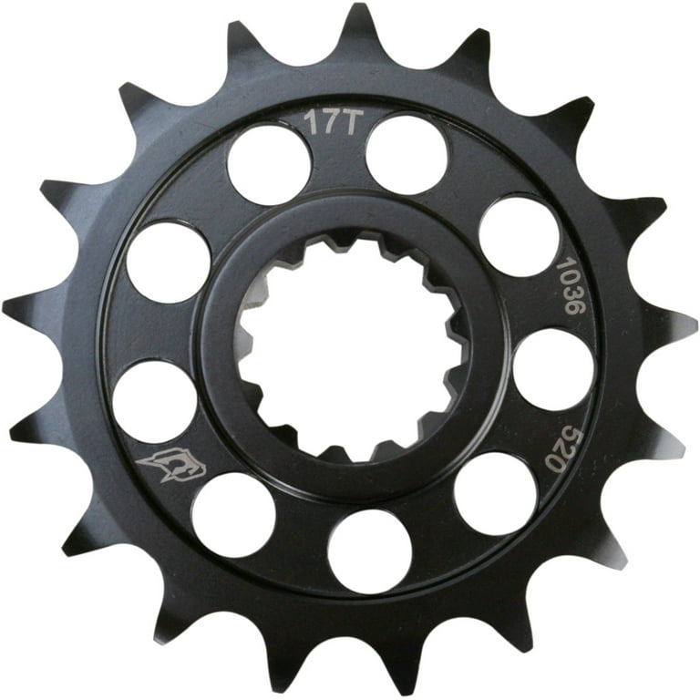 front sprocket size