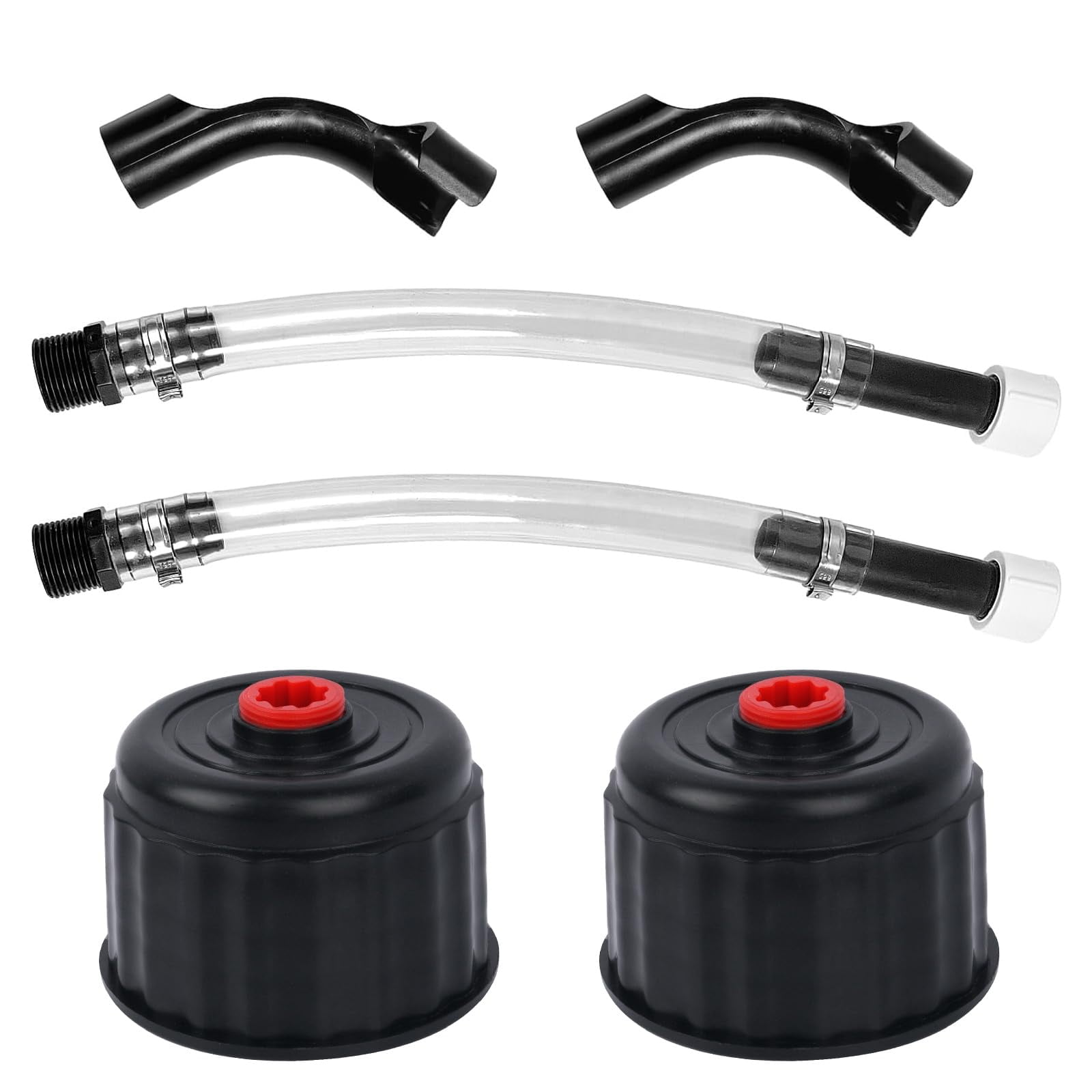 Racing Fuels Filler Hose & Cap Kit, 5.5 Gallon Replacement Cap for VP ...
