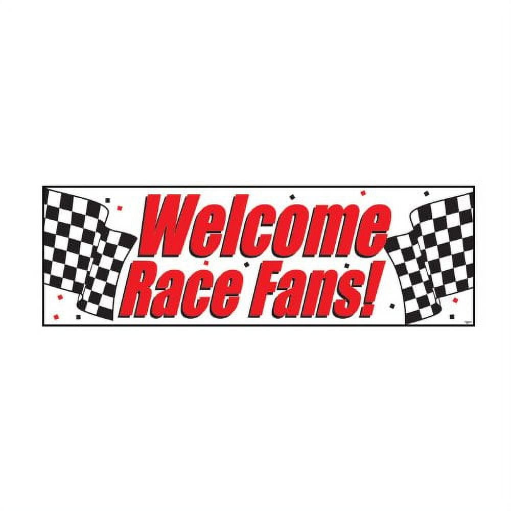 Racing Giant Party Banner - Walmart.com