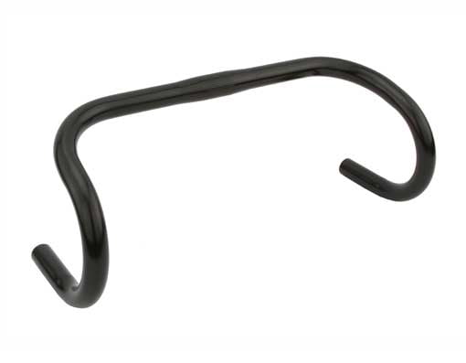Racing Handlebar Steel 25.4mm Black. bicycle handle bar, handlebar ...