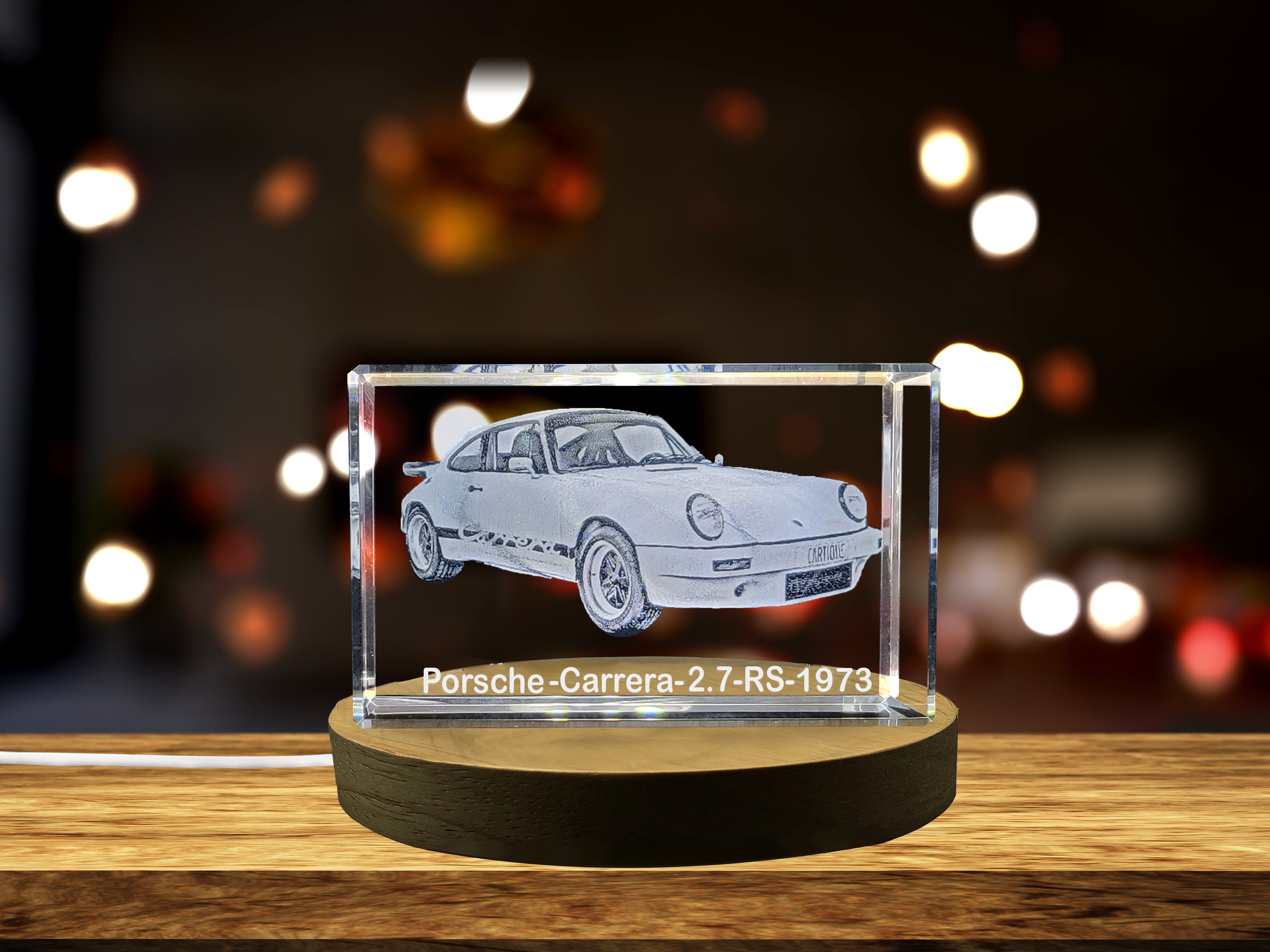 Racing Heritage Perfected: Porsche Carrera 2.7 RS (1973) - 3D Engraved ...