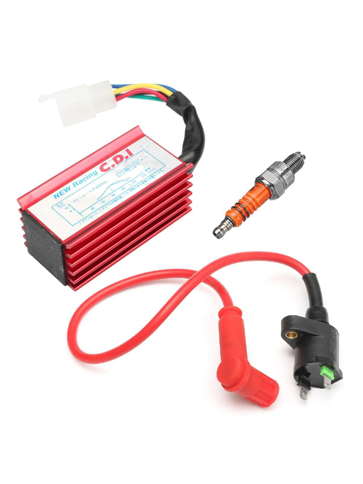 Racing Ignition Coil 5 Pin AC CDI Box A7TC for Spark Plug for Pit Dirt ...