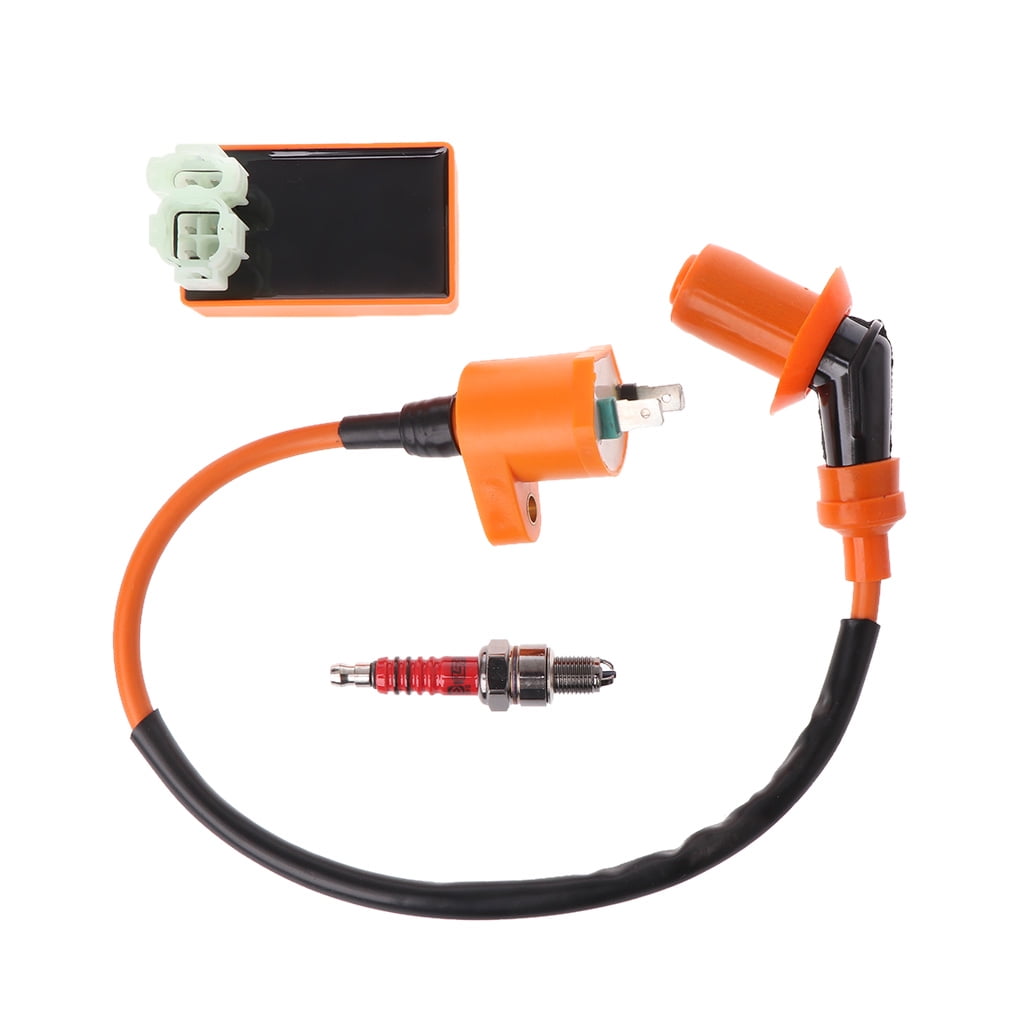 Racing Ignition Coil for GY6 50cc 125cc 150cc Engine Moped Scooter ATV ...