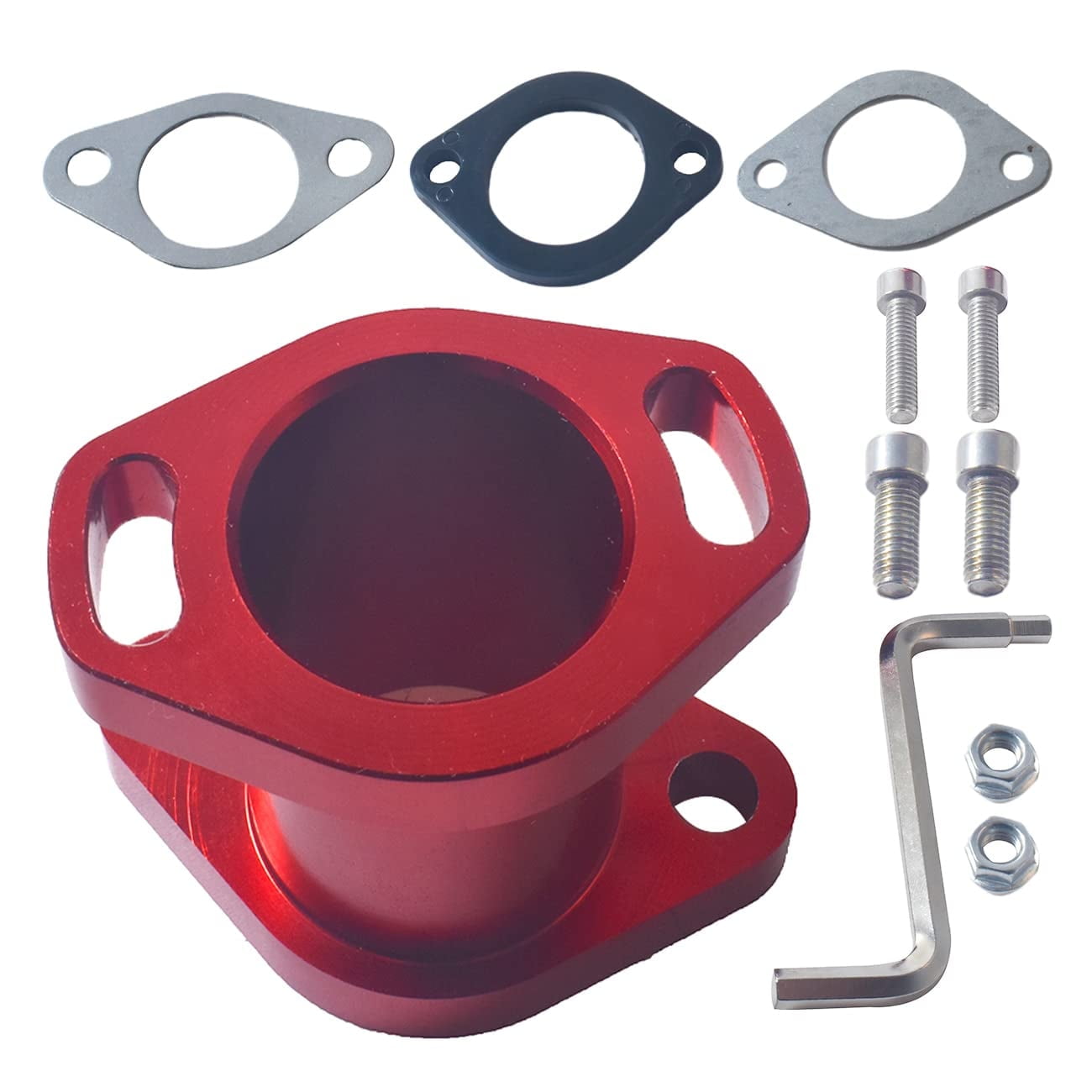 Racing Intake Pipe Inlet Manifold Gasket Screw for Predator 301cc 420cc ...