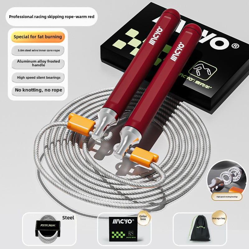 Racing Jump Rope Bearing Sports Fitness Student Sports Equipment Steel ...