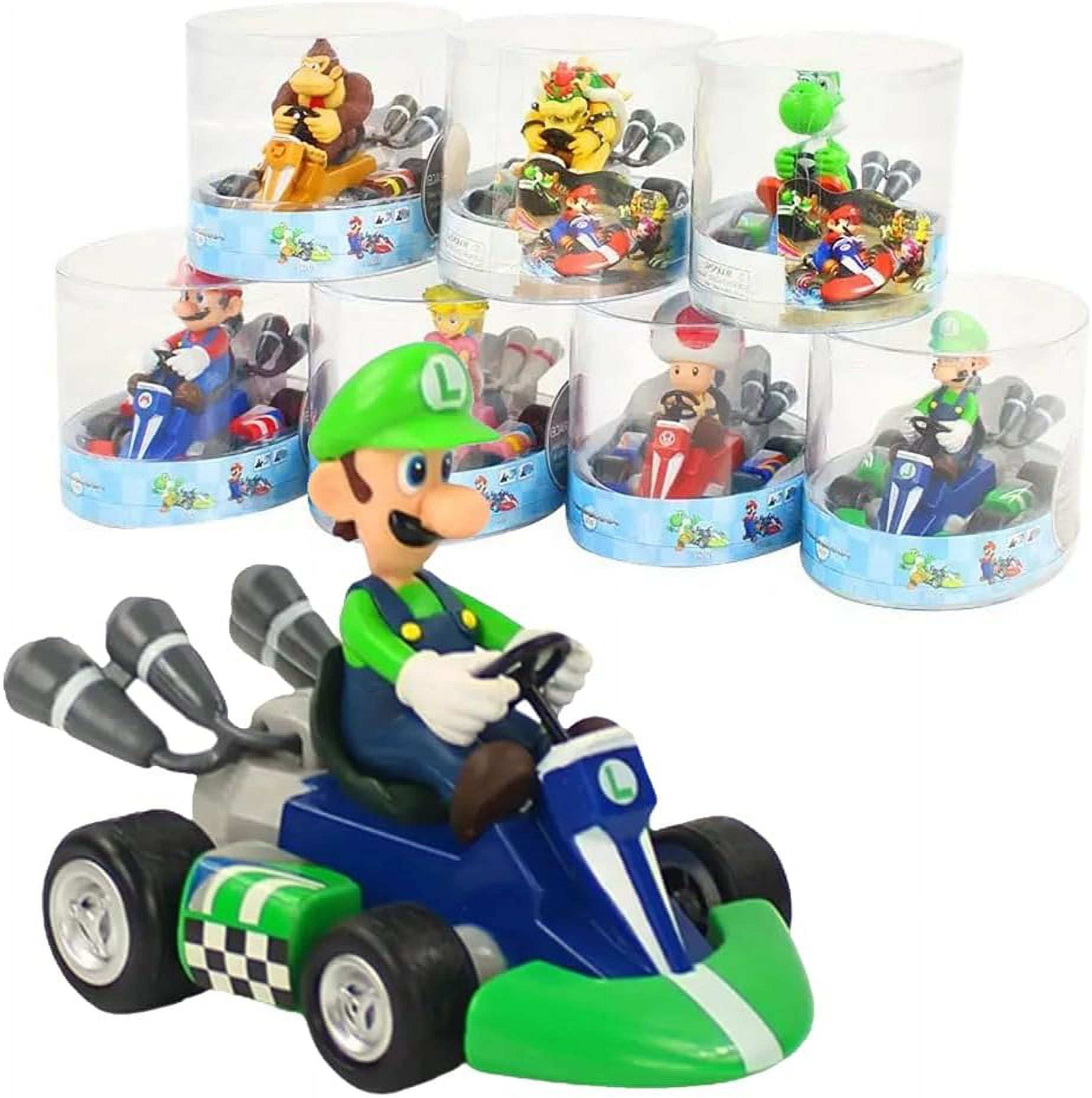 Racing Kart for Mario Racing Kart Cake Toppers Mario Racing Kart Luigi ...