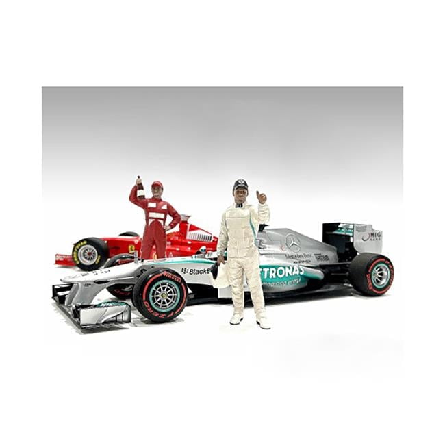 Racing Legends 2000s AB for 1 by 18 Scale Models Figures - Set of 2 ...
