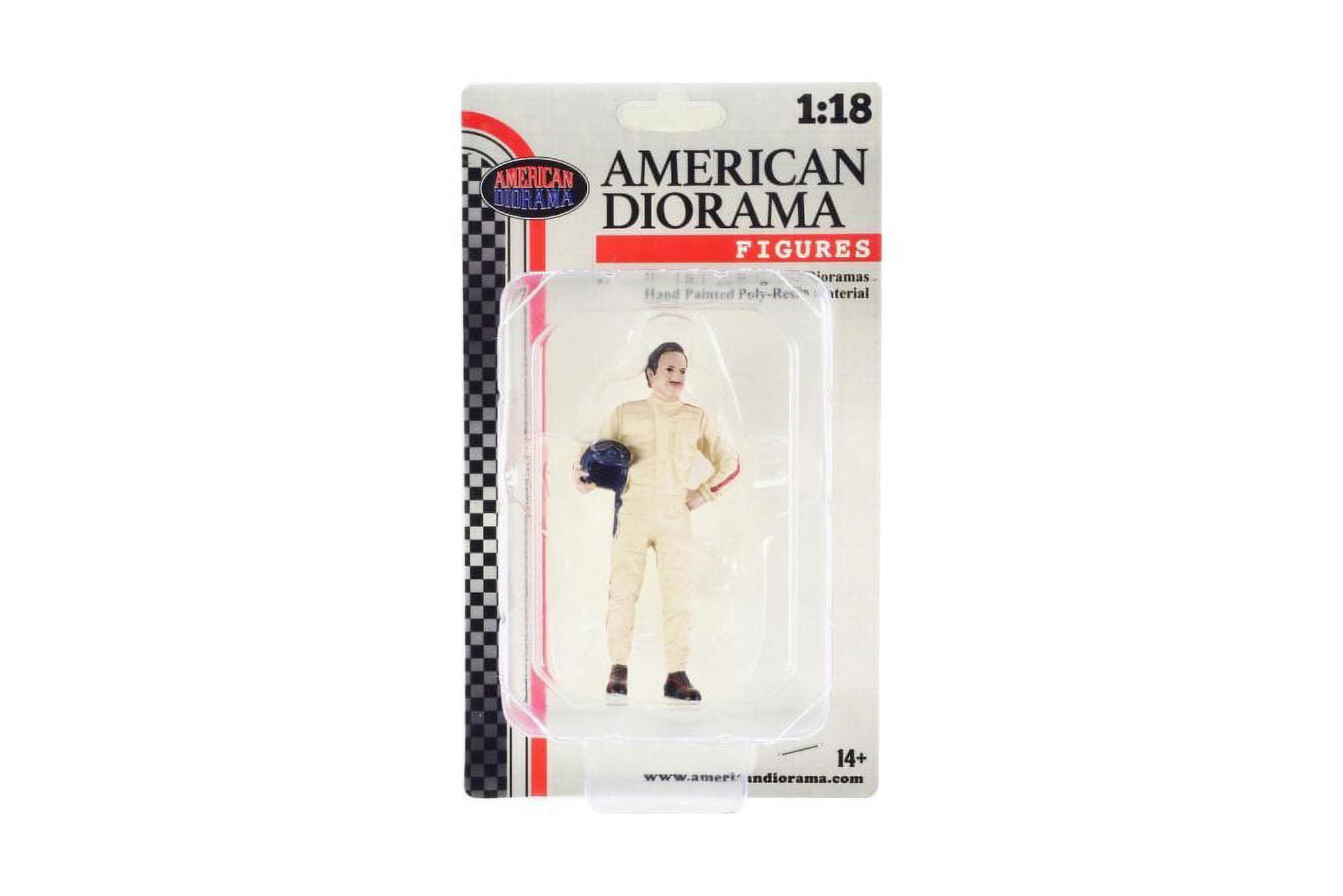 Racing Legends - The 60s Driver B, American Diorama 76350 - 1/18 Scale ...