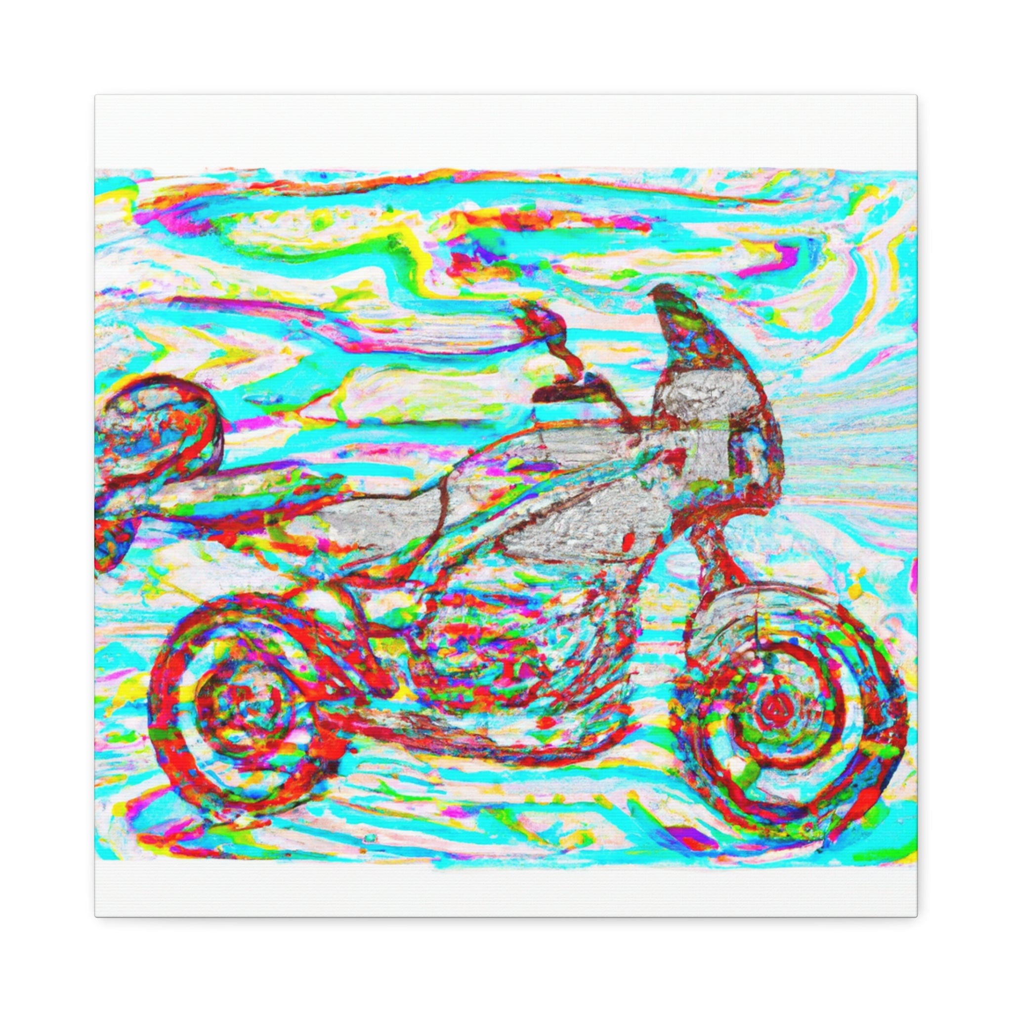 "Racing Motorcycle Vision" - Canvas - Walmart.com