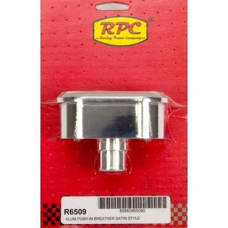 Racing Power Co-Packaged R6509, Alum Finned V/C Breather Polished/Satin ...