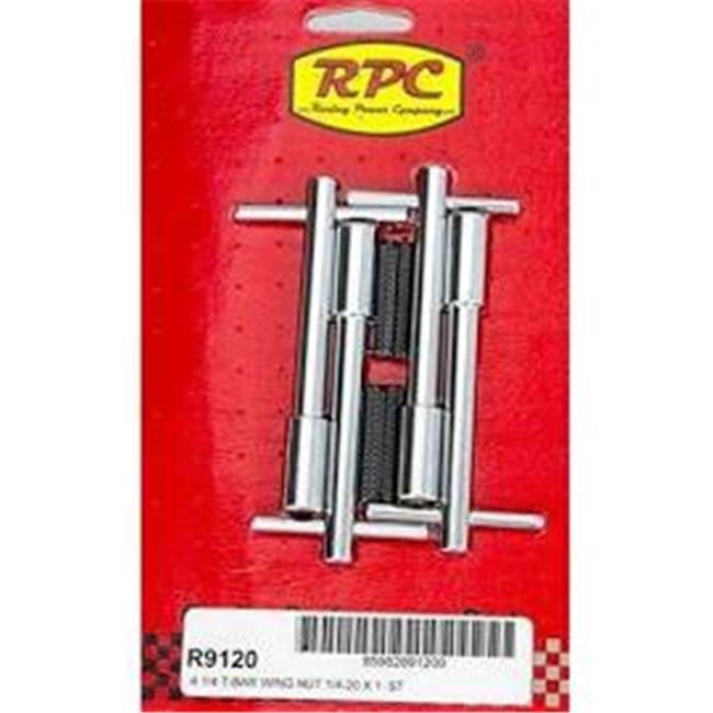Racing Power R9120 4 ft. Chrome Steel T-Bar Wing Nut 4' - Walmart.com