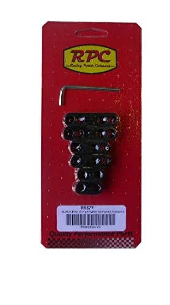 Racing Power R9577 Black Pro Style Wire Separators for 8 or 9 MM Wire ...