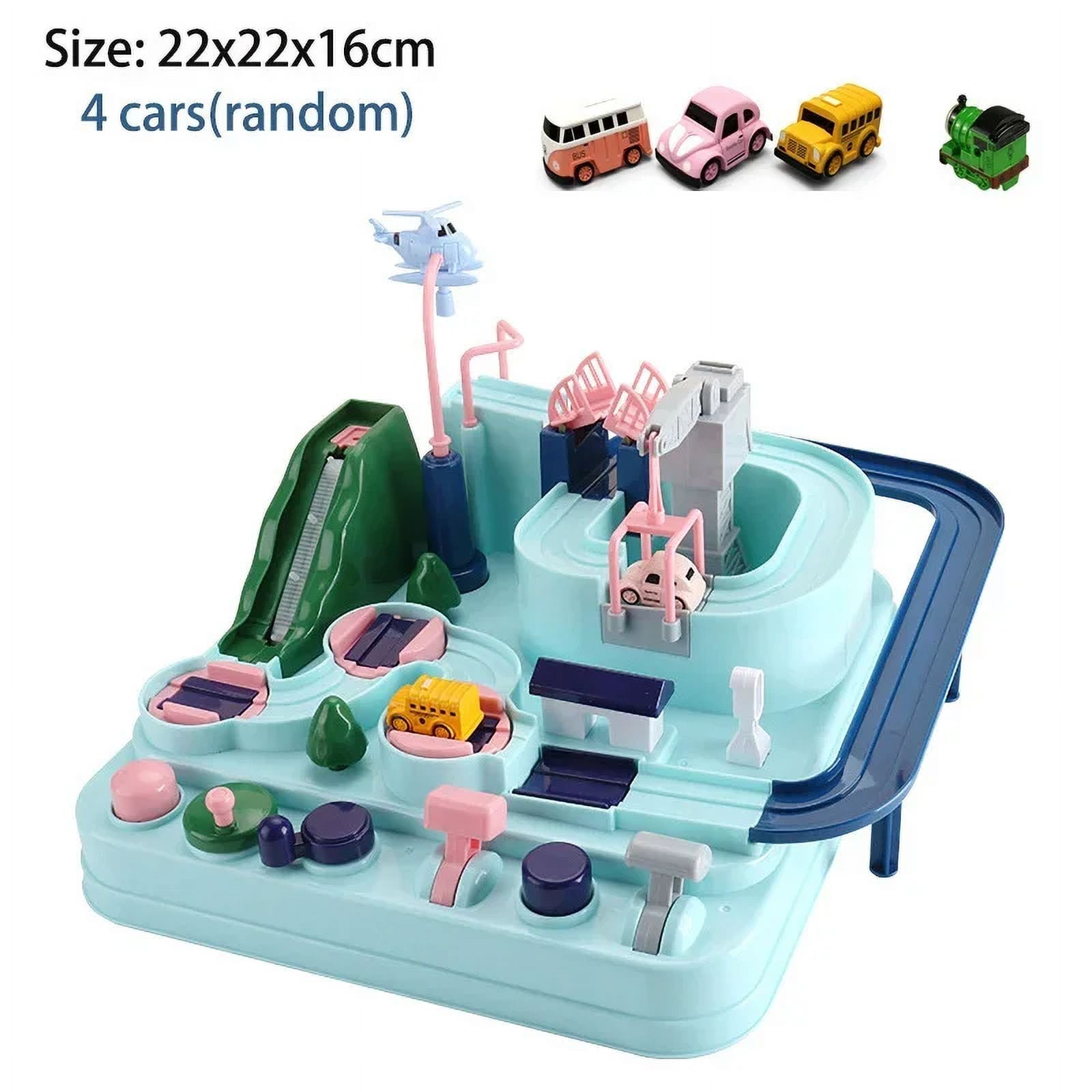 Racing Rail Car Model Educational Toys Children Track Adventure Game ...