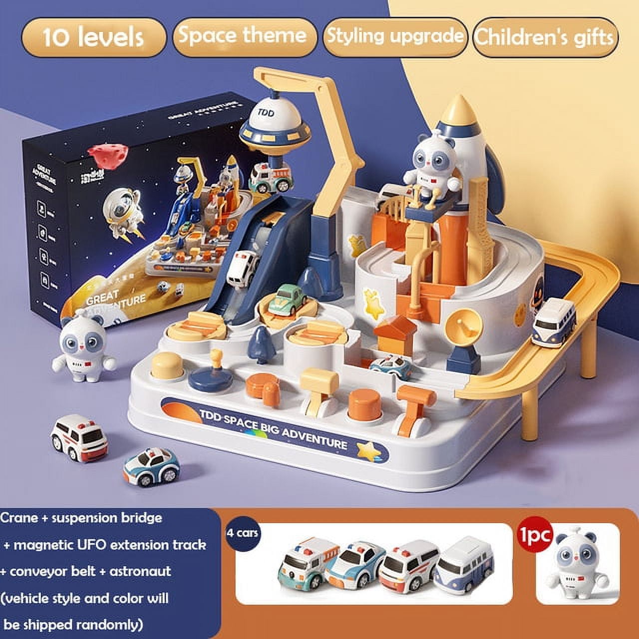 Racing Rail Car Model Racing Educational Toys Children Track Car ...