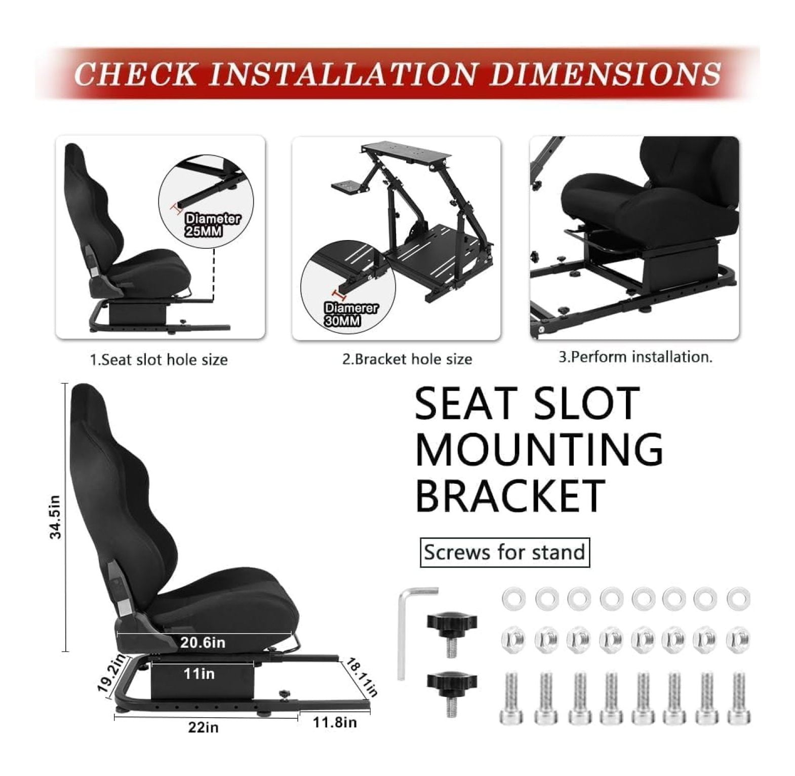 Racing Rear Seat Stand for Steering Wheel Mount to Expand into Gaming ...