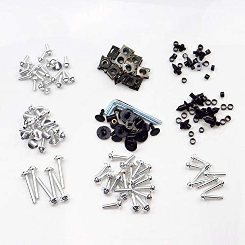 Racing Running Motorcycle Bodywork Fairing Screws Bolt Nuts Kit ...