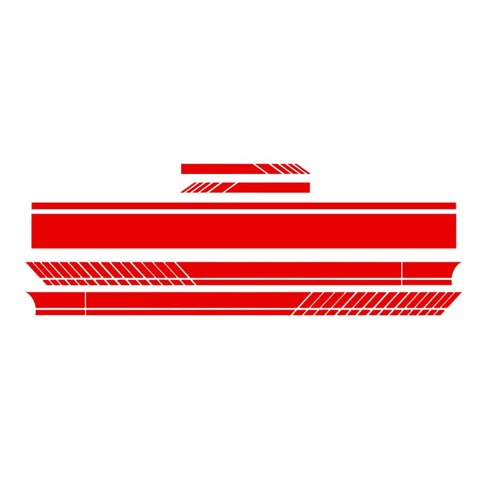Racing Side Stripe Stickers for Car Vinyl Car Hood Decal Car Side ...