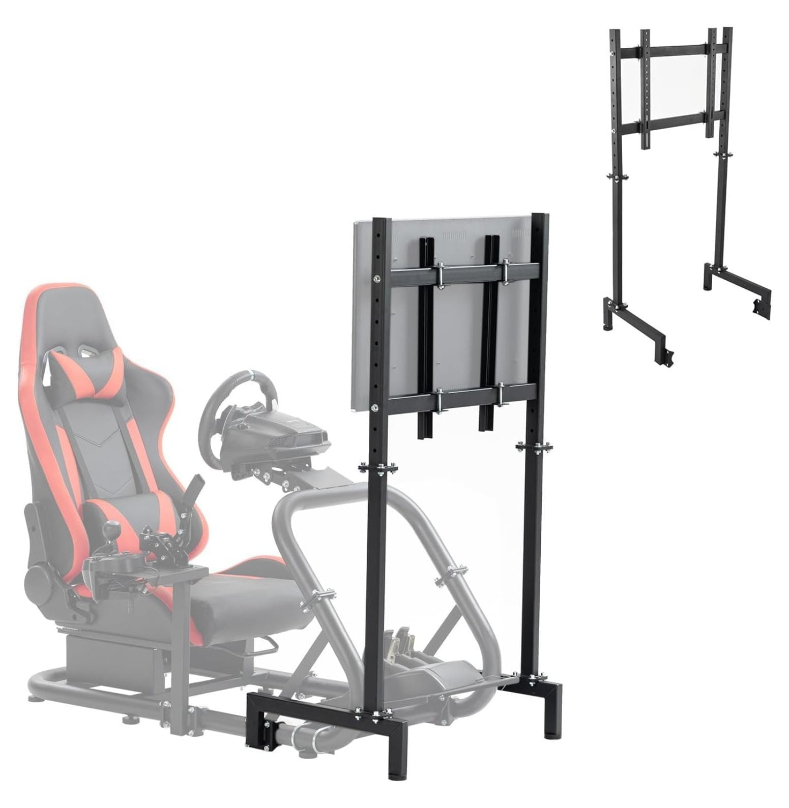 Racing Simulator Display Bracket Monitor Stand Suitable for Large Round ...