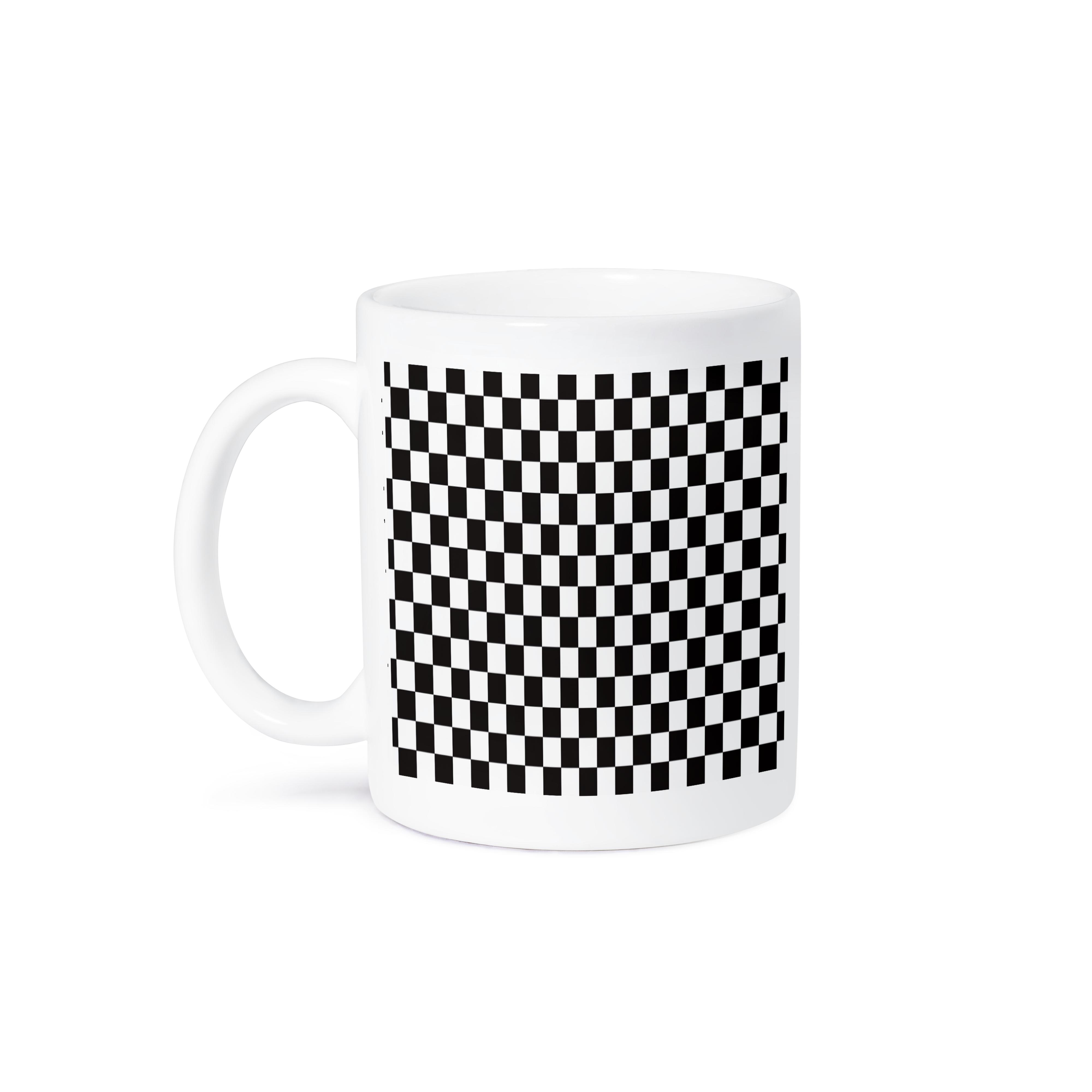 3dRose, Racing Sports Fan Checkered Flag Black White, 11oz Mug ...