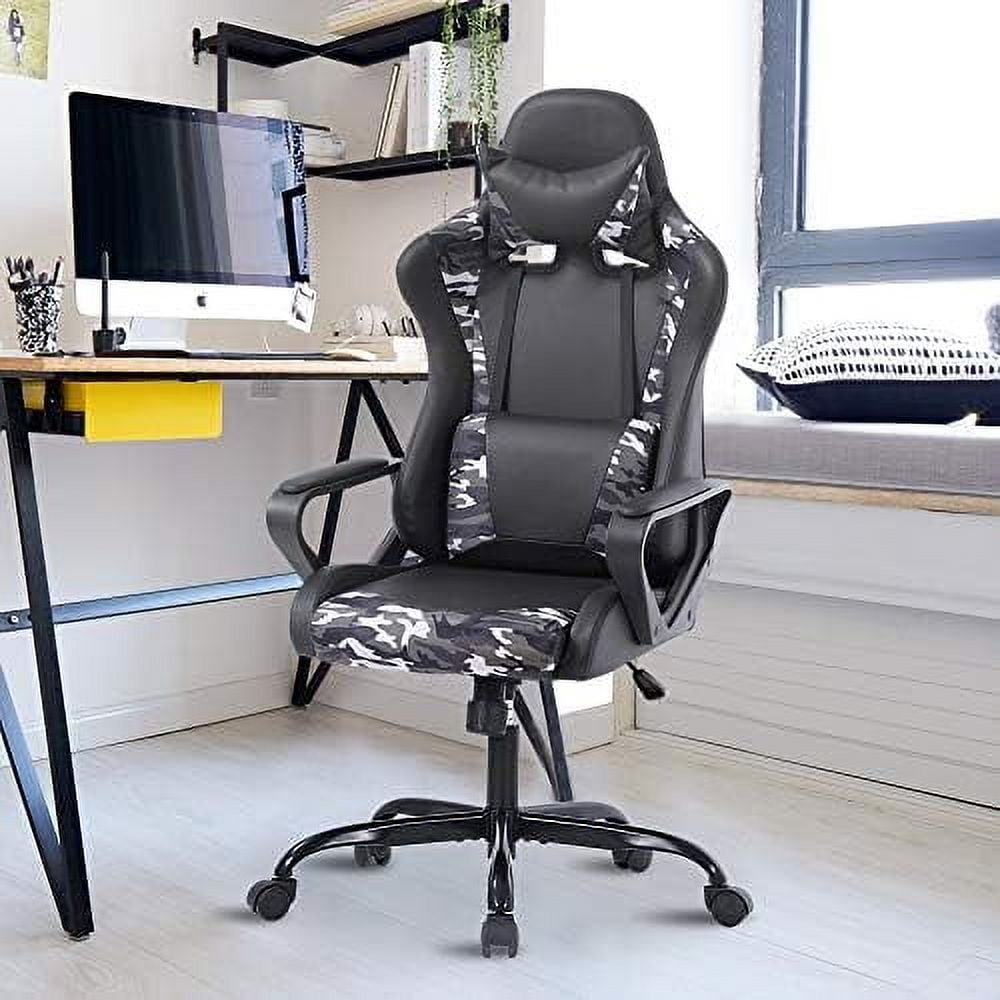 Racing Style Gaming Chair Office Chair High Back Computer Chair Leather ...