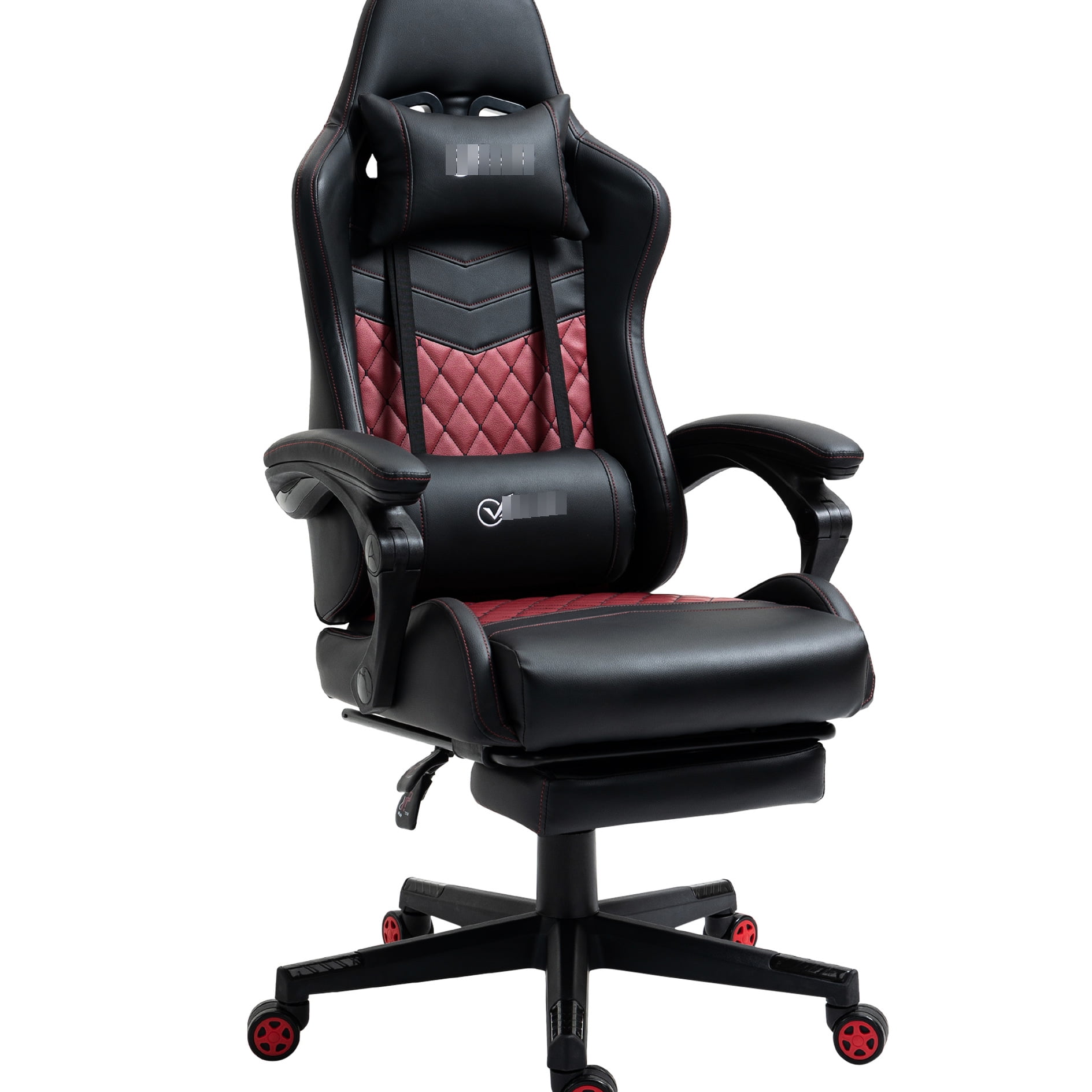 Racing Style Office Chair - Pu Leather, Ergonomic, With Adjustable And ...