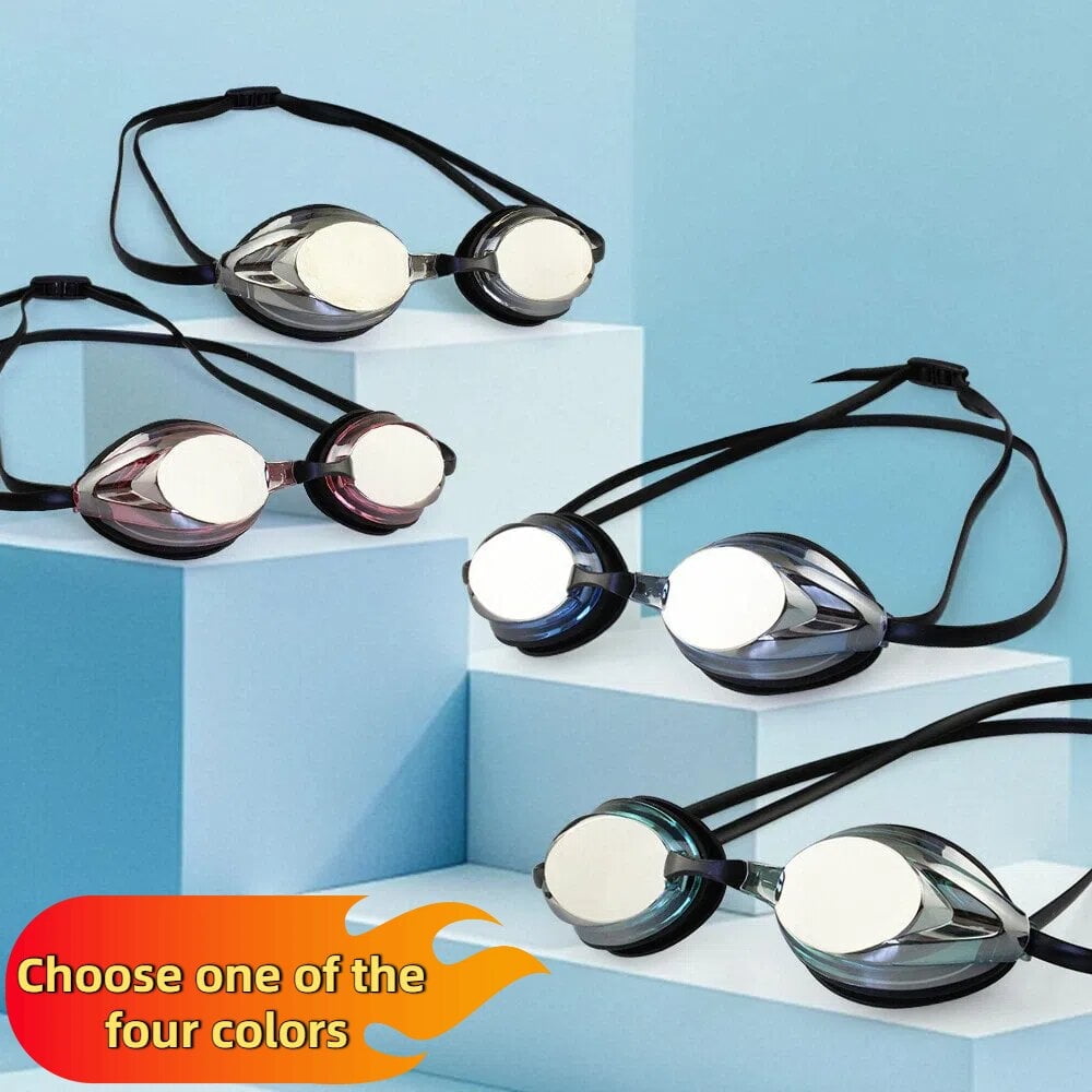 Racing Swim Goggles for Adult Men Women 180° Panoramic Clear View ...