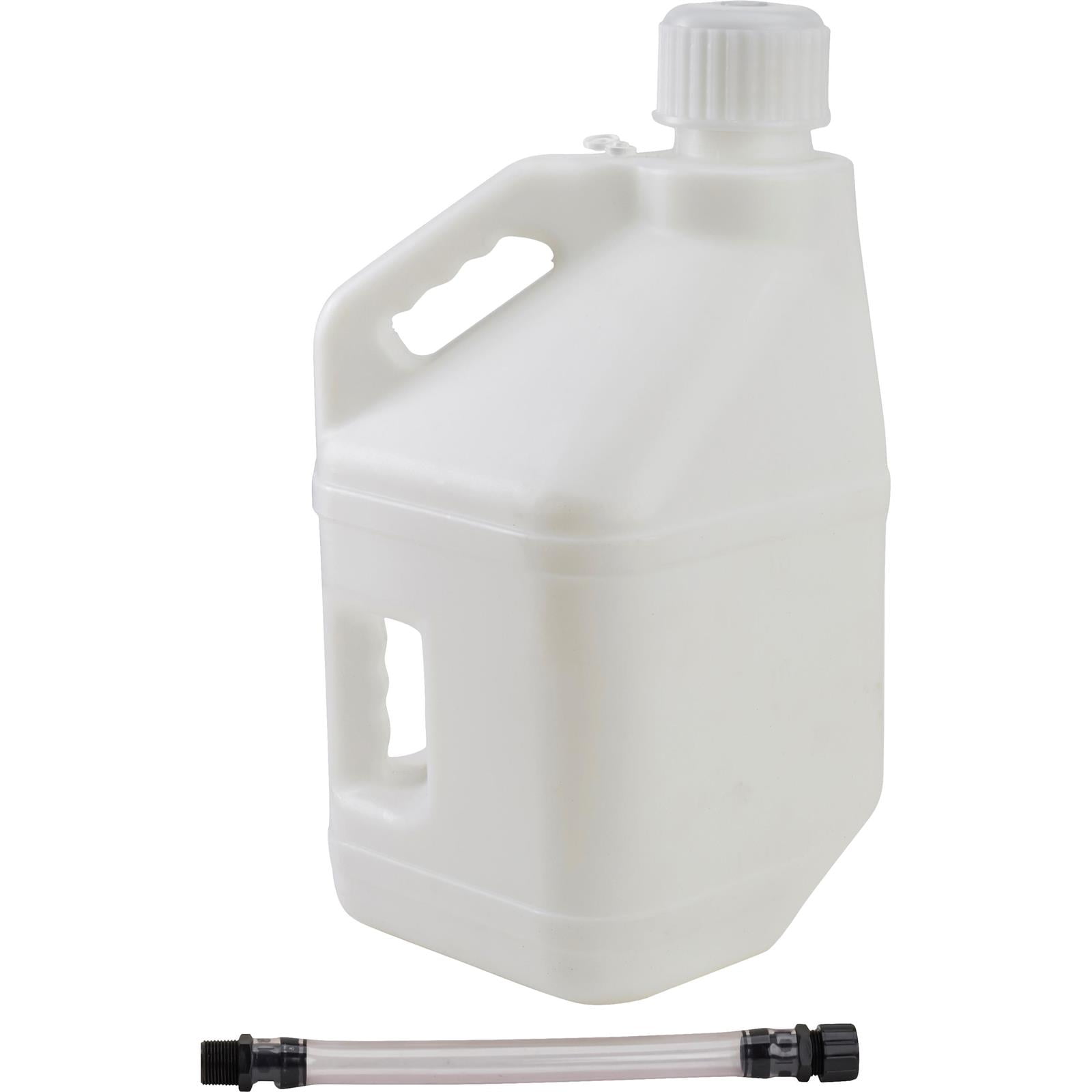 Racing Utility Jugs w/Filler Hose, White, 5 Gallon - Walmart.com