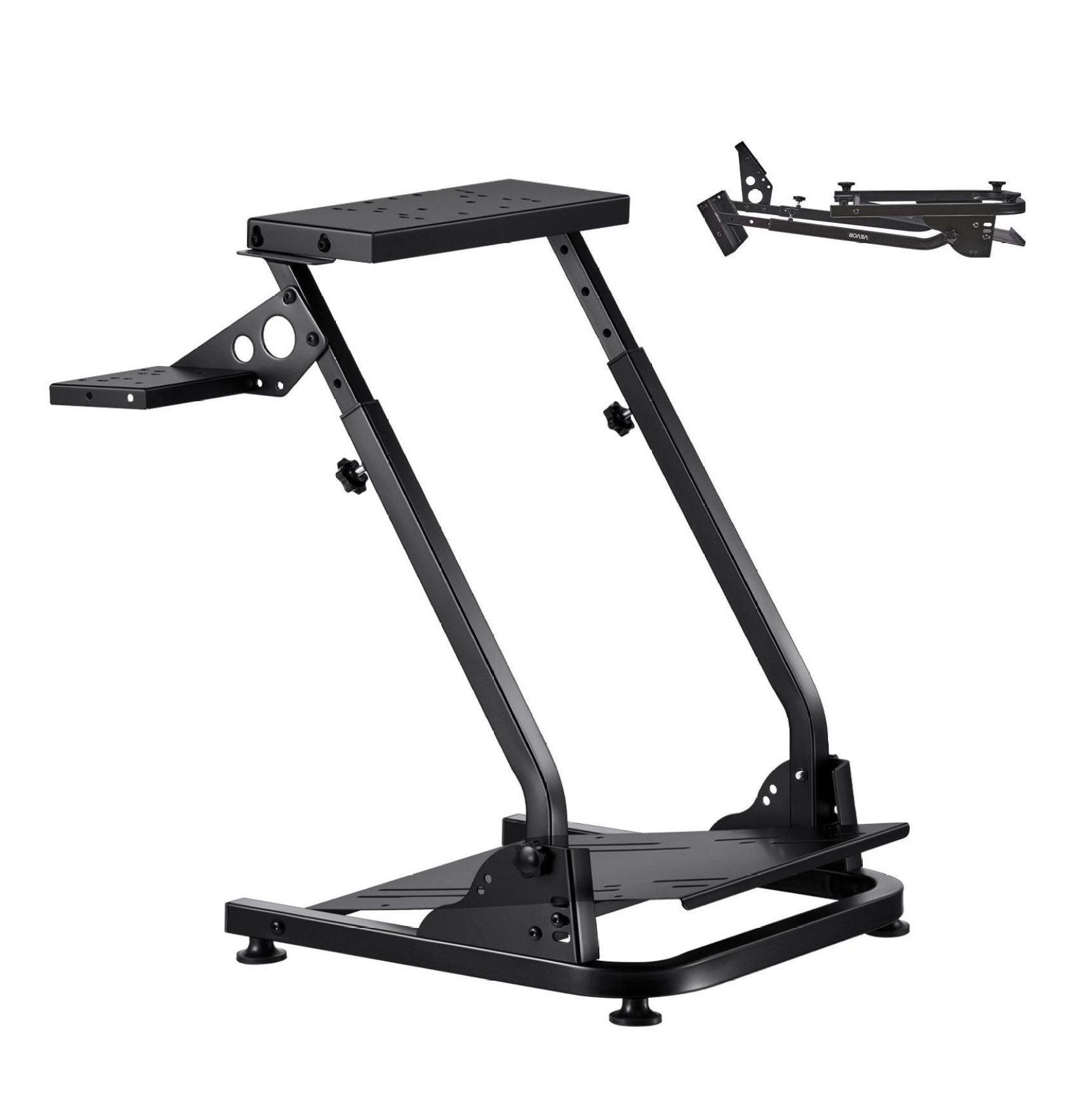 Racing Wheel Stand, Adjustable & Foldable Simulator Stand for G29 G27 ...