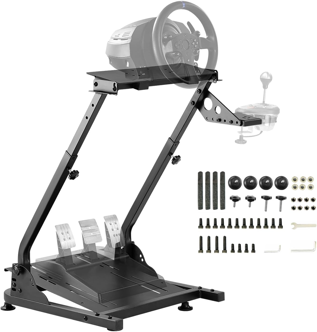 Racing Wheel Stand,Height Adjustable Steering Wheel Stand Racing ...