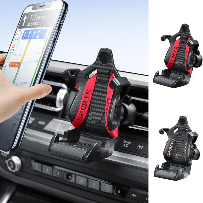 Racing seat design Car Phone Holder Mount Stand Suction Cup Smartphone ...
