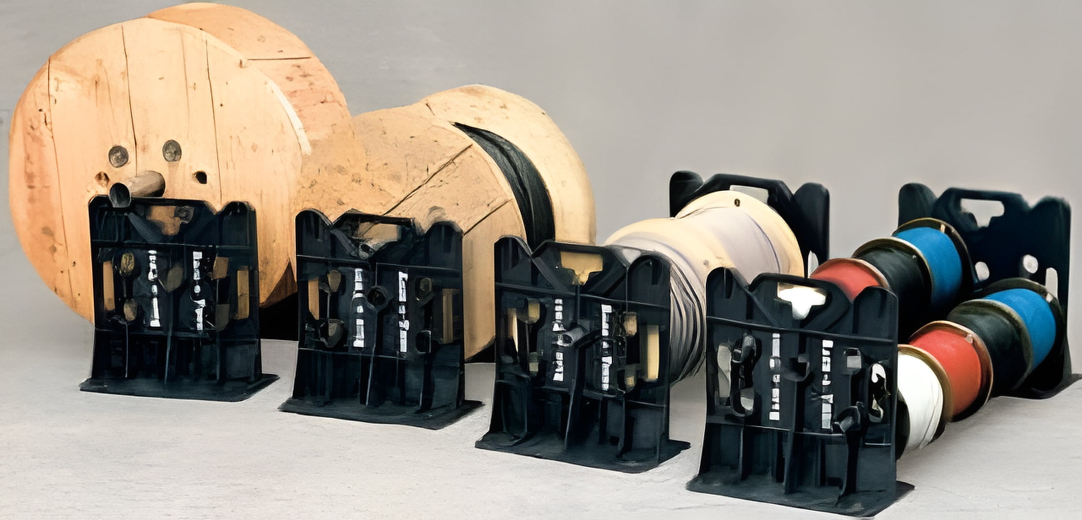 Rack-A-Tiers 2 Piece Multi-Purpose Wire Dispenser Stands - Walmart.com