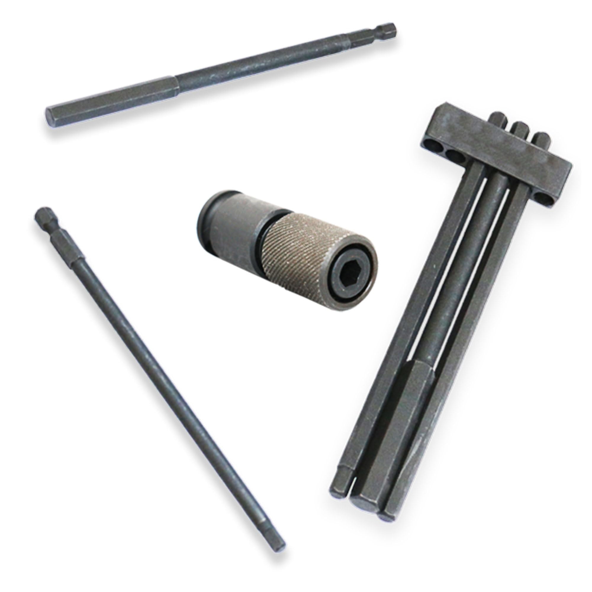 Rack-A-Tiers Allen Head Driver Bit Kit with Holder, Allen Bits for Lug ...